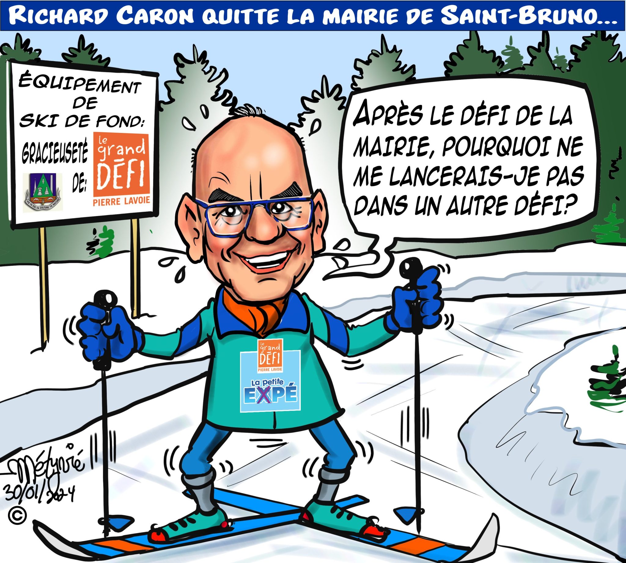 Dans la mire de Métyvié…Richard Caron quitte la mairie de Saint-Bruno ...